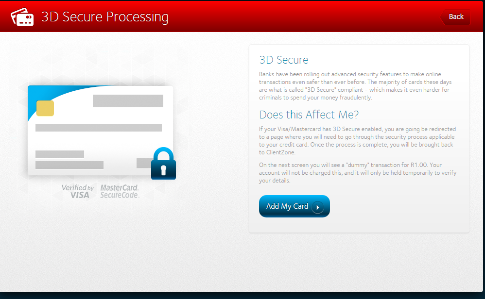 "3d secure карта"